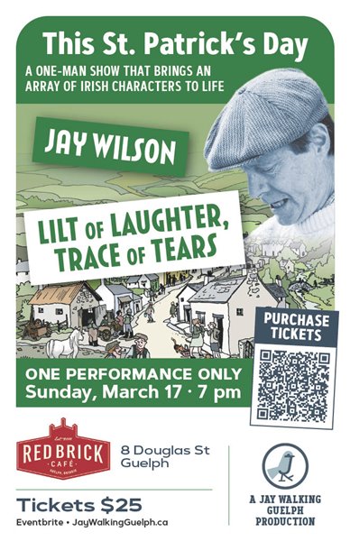 Jay Walking Tours Guelph Ontario Jay Wilson Theatre Actor